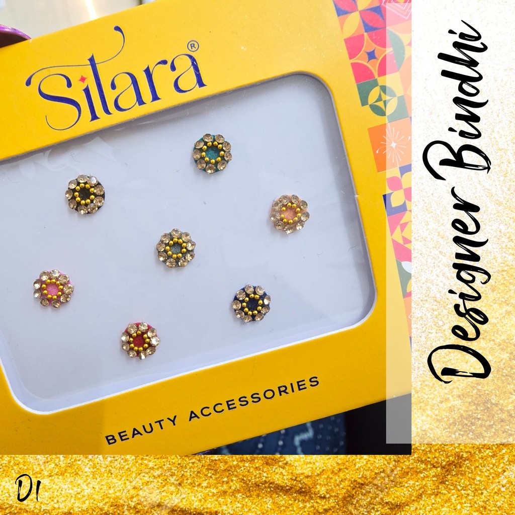 Bindi Bollywood Stone round | Designer Stone Bindhi | Stone Pottu ...