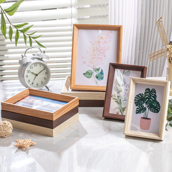 photo frame home decor frame gambar dinding frame gambarm Bingkai foto tepi serong Cina bingkai ...