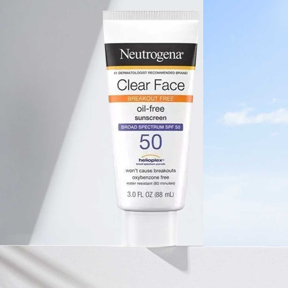 NEUTROGENA CLEAR FACE SPF 50 OIL FREE SUNSCREEN | Shopee Malaysia