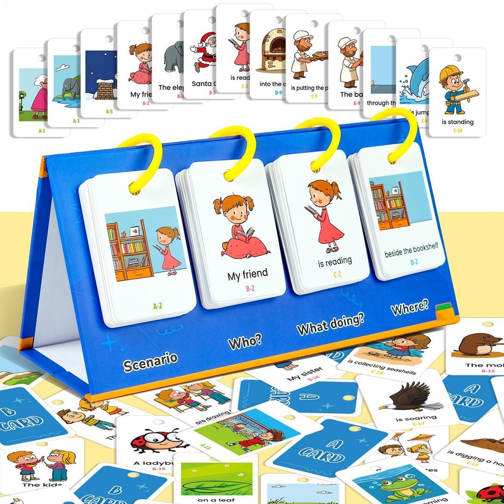 Phonetic Flash Cards 80X Phonics Game Letter Sounds Interactive English ...