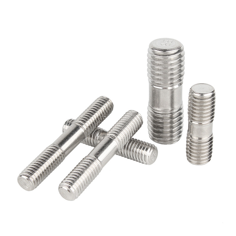 M3 M4 M5 Stainless Steel Double End Thread Rods – Dual Head Screws ...