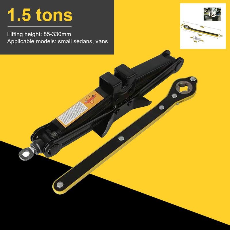 Heavy Duty Scissor Jack Car Repairing Tool Tyre Repair Workshop 1.0 / 1 ...