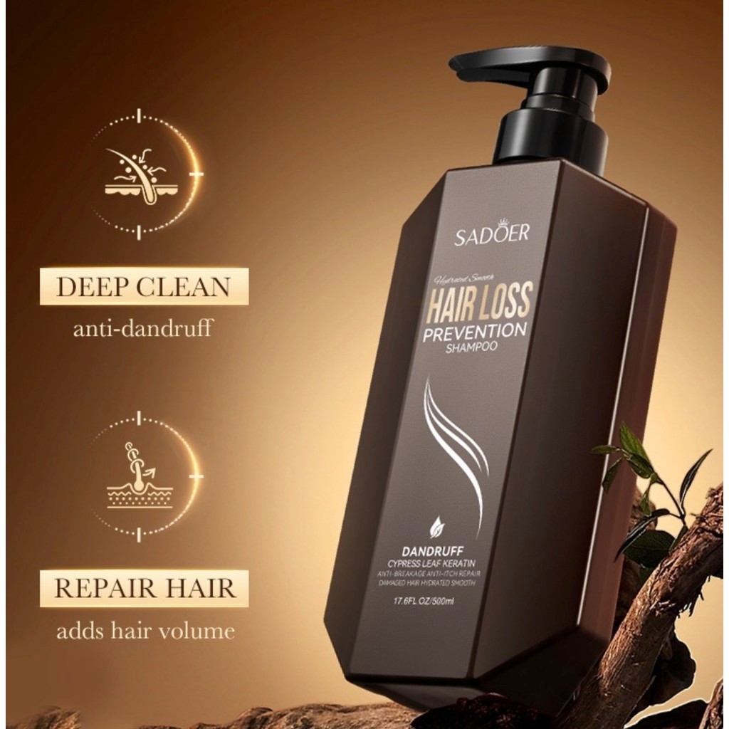 Sadoer Anti Hair Loss Shampoo & Conditioner Anti Dandruff Oil Control ...