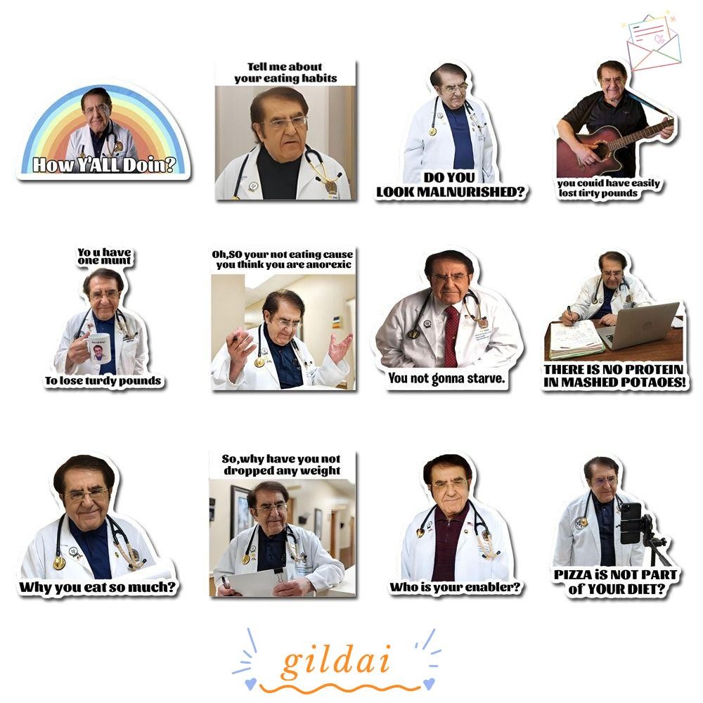 GILDAI Dr Now Magnets, Creative Motivational Diet Helper Dr Now Fridge ...