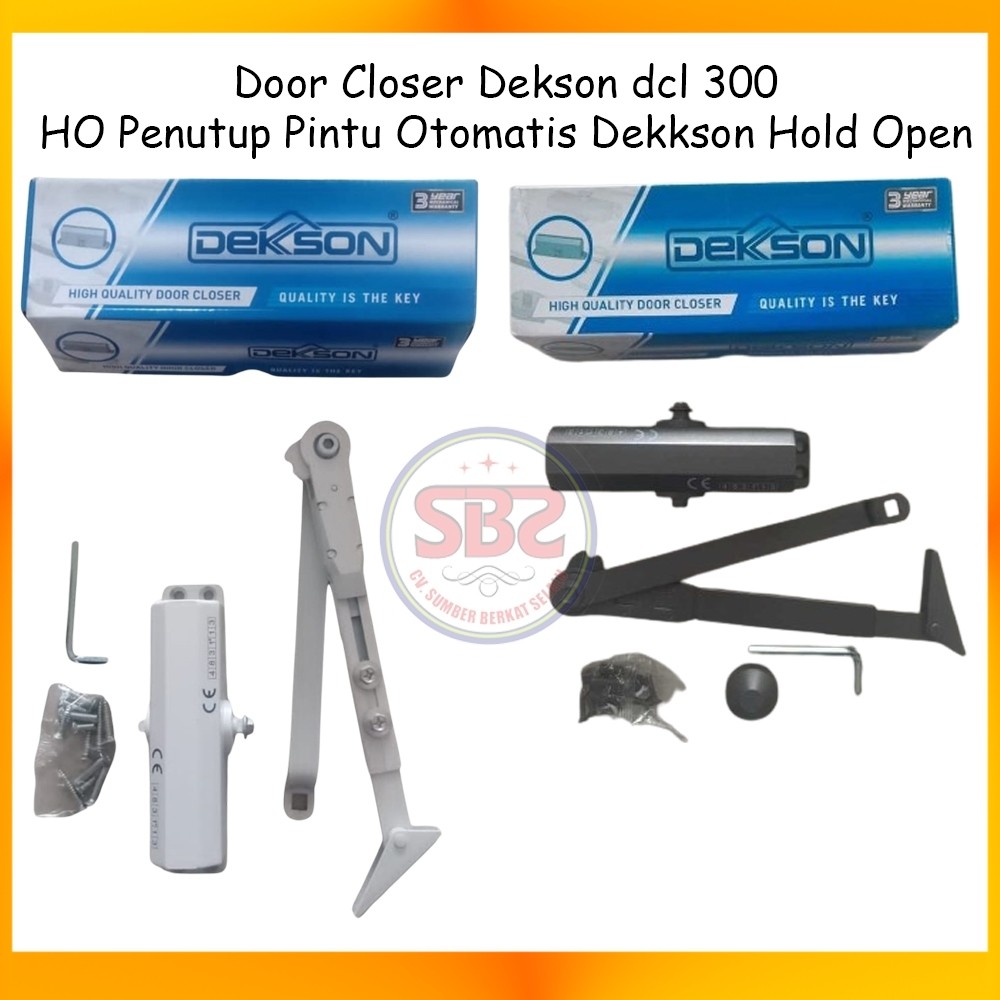 Door closer DKS HO Brown Door closer DCL 300 HO Hold Open Dekkson ...