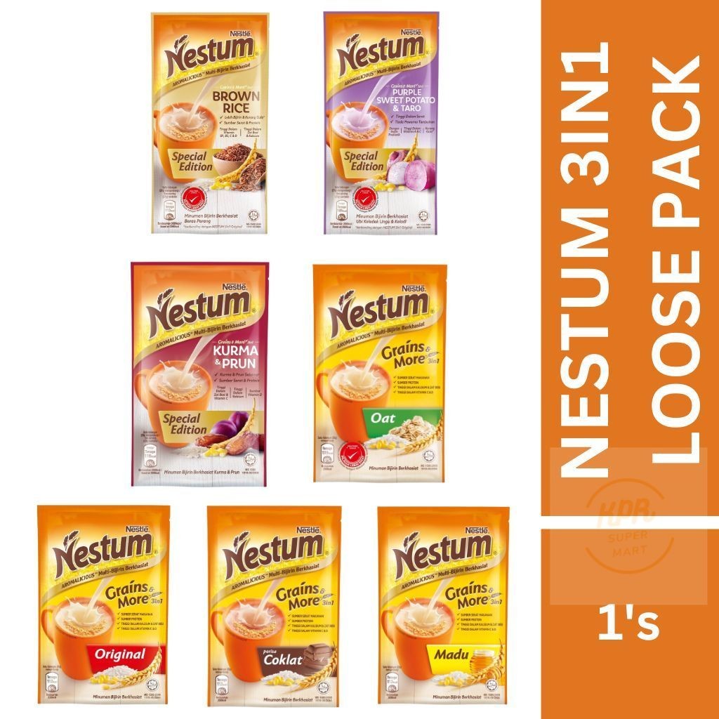 NESTLE Nestum 3in1 Loose Pack / Mix (1's/3's/4's/7's) | Shopee Malaysia