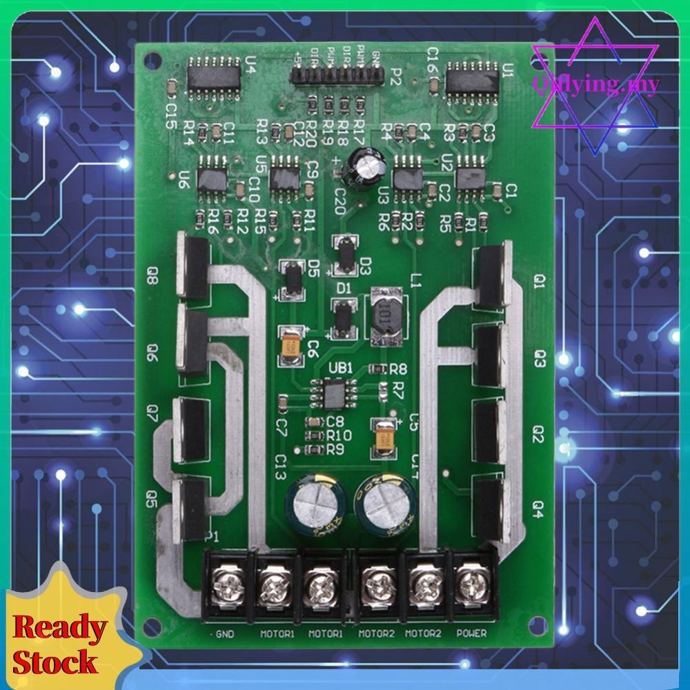 High Quality 3-36V 10A Peak 30A Dual Motor Driver Module Board H-bridge ...