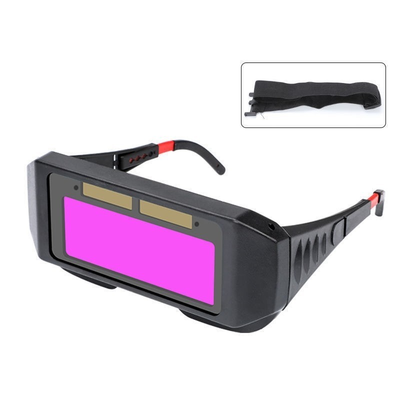 Welder Glasses Welding Google Auto Darkening Solar Powered Spectacle ...