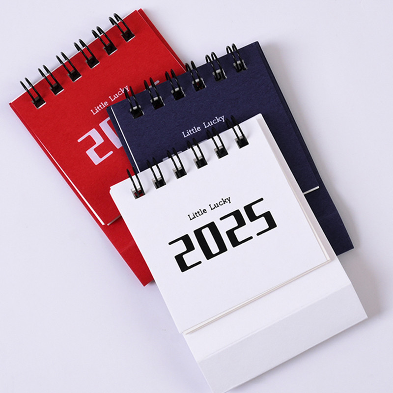 2025 Simple Foldable Mini Desktop Calendar for School Office, Mini Desk ...