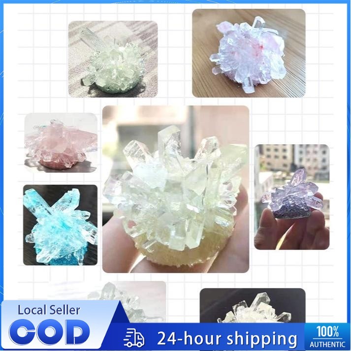 Crystal Planting Toys DIY Puzzle Crystal Growing Stem Science ...