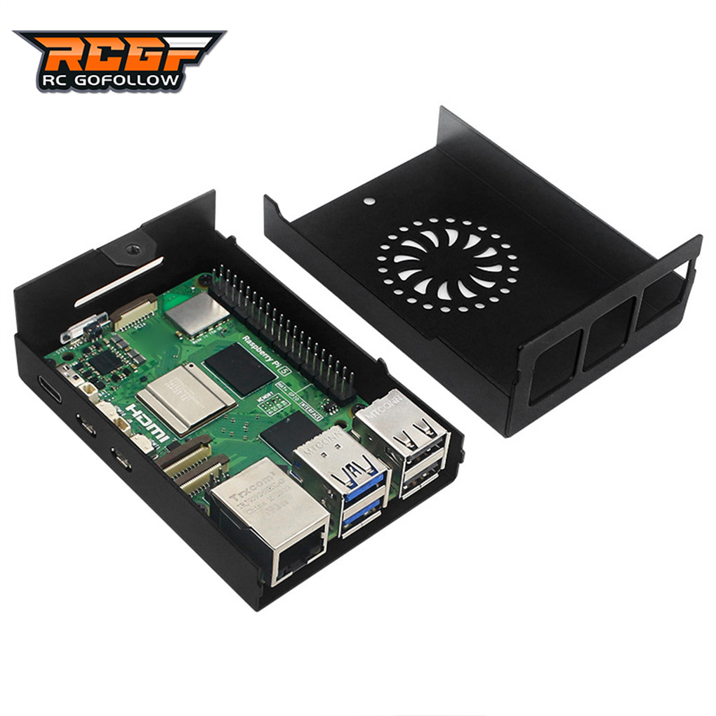 Adjustable PWN Fan Radiator Case For 5 With PD Power Supply Precise Of ...