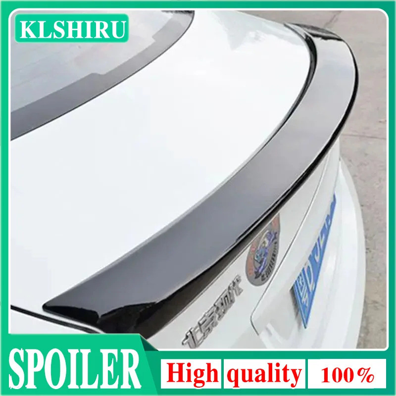 For Hyundai Verna accent Spoiler ABS Material Car Rear Wing Primer ...
