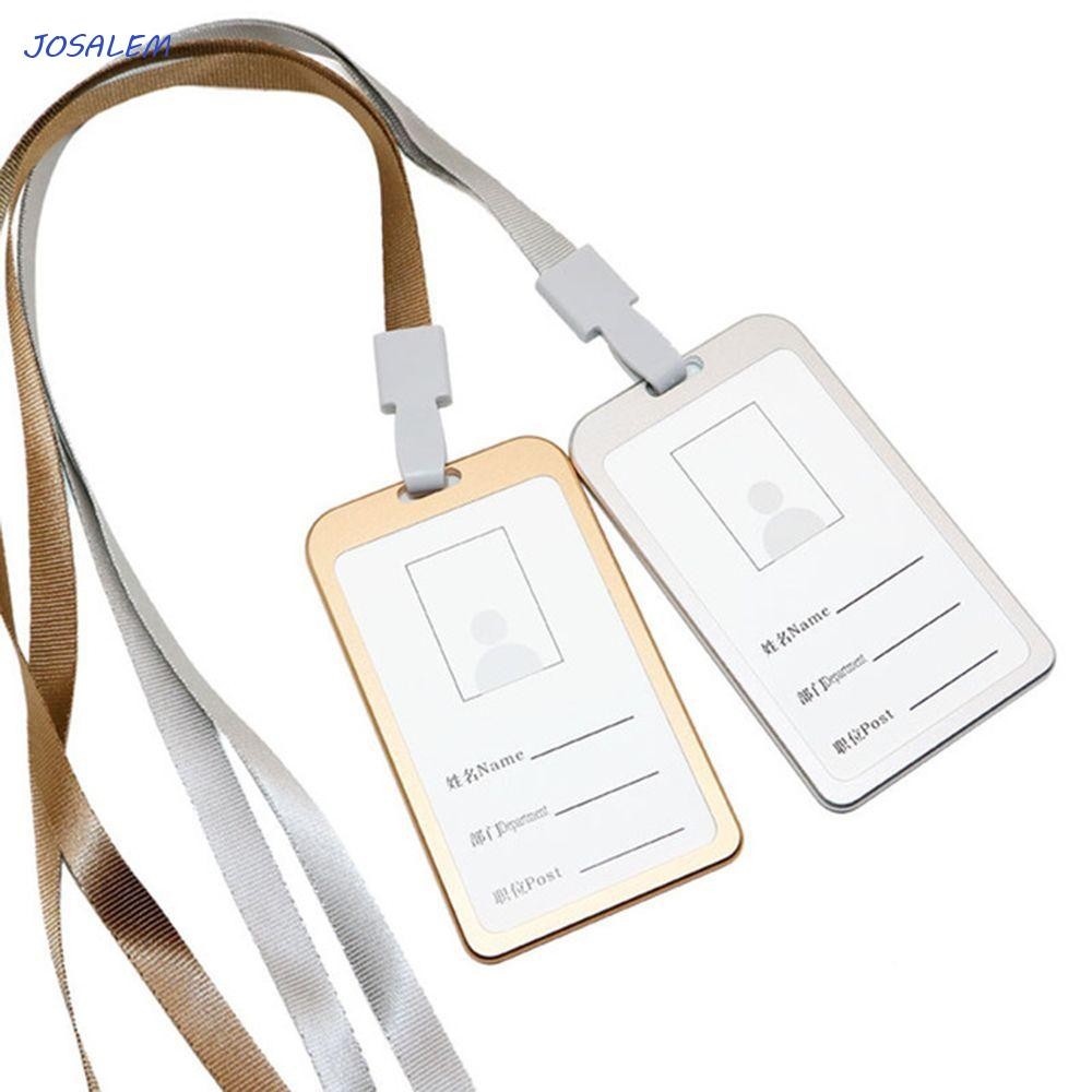JOSALEM ID Card Holder Aluminium Office Supplies Certificate Credit ...