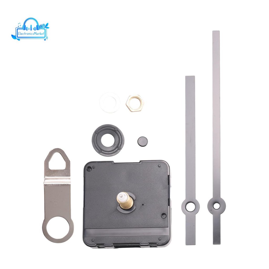 🔥28mm Long Shaft Quartz Clock Movement Mechanism Clock Repair Kit Clock ...