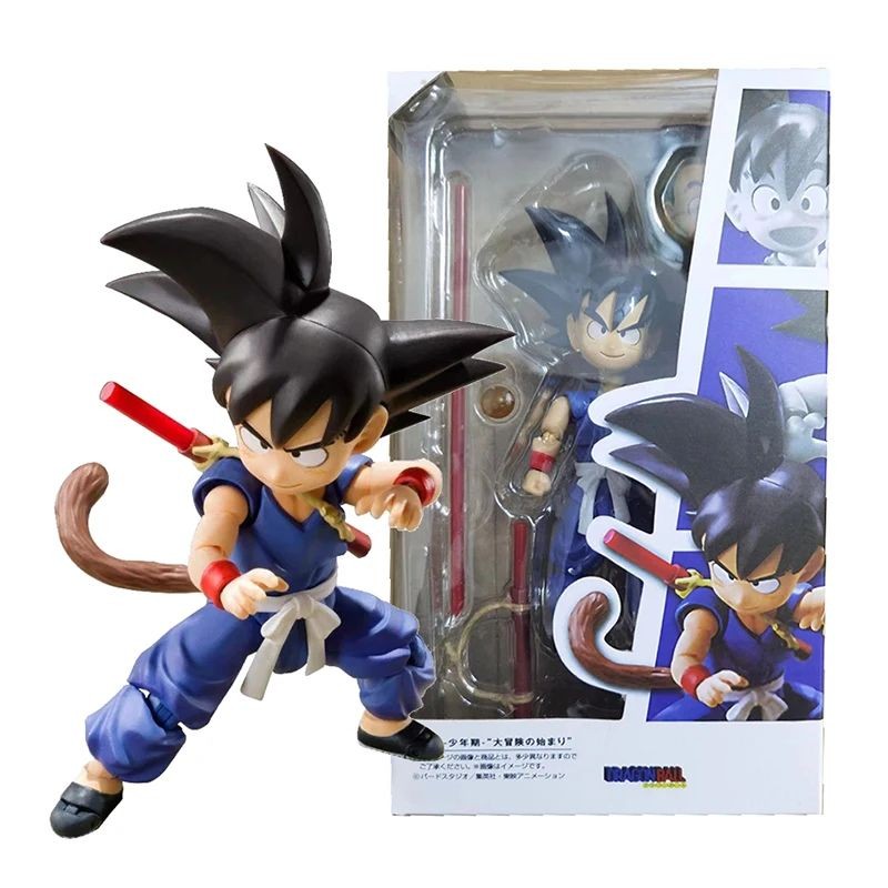 Anime Dragon Ball Beginning Of A Great Adventure Son Goku Action Figure ...