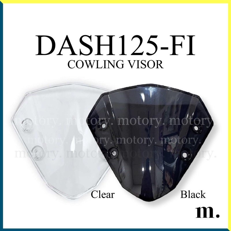 HONDA DASH125-FI - COWLING VISOR WINDSCREEN WIND SCREEN WINDSHIELD HEAD ...