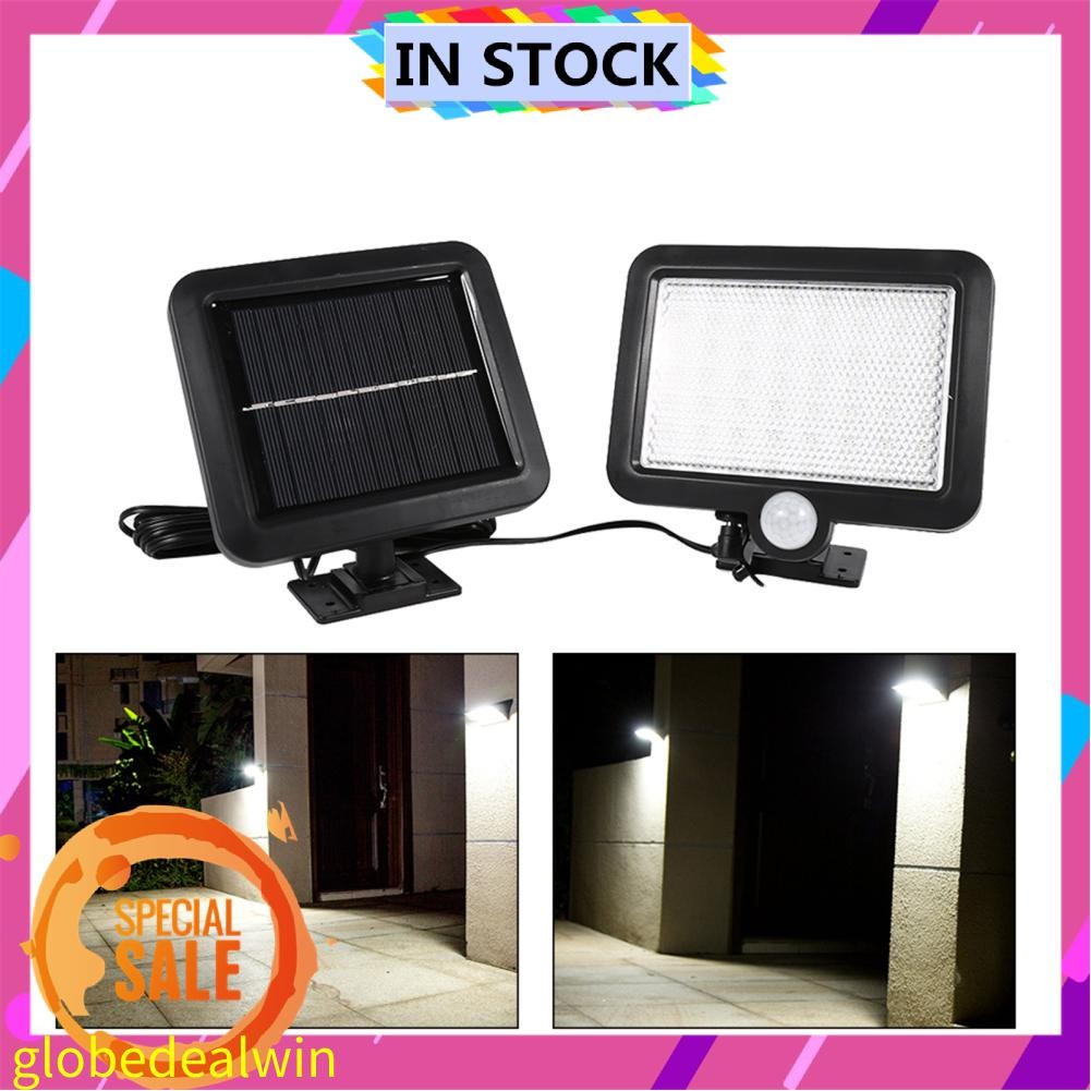 Globedealwin Solar Lights Outdoor 56 Led Motion Detector Sensor Powered ...