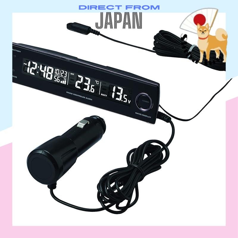 SEIWA Car Interior Digital Clocks with Voltage Thermo Radio WA81, WA80 ...
