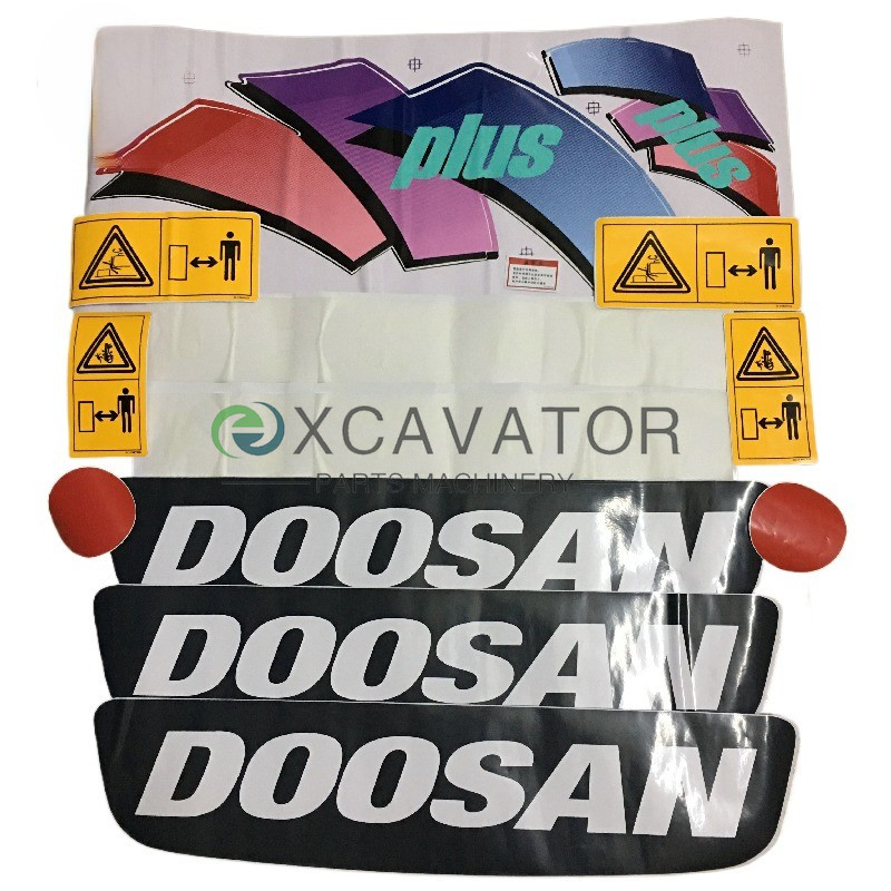 For Doosan Daewoo Dh 55 60 70 80 90-7 Excavator Black Label New All Car ...