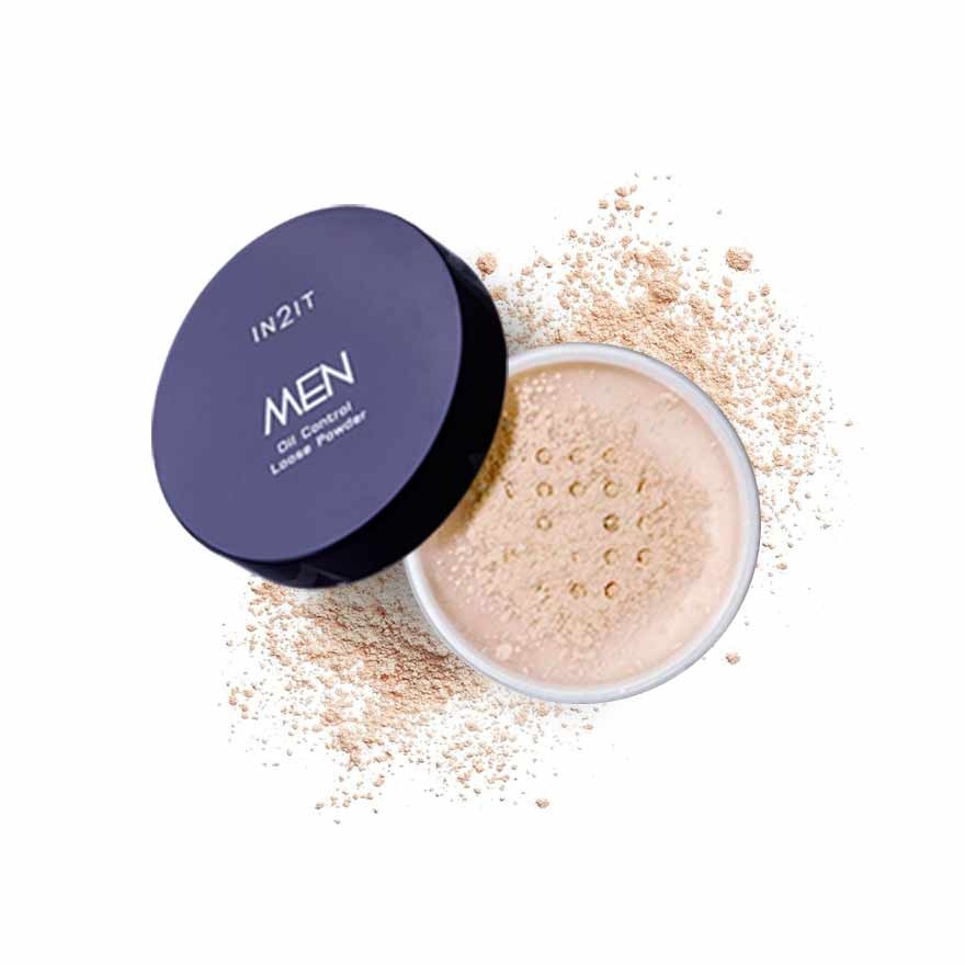 IN2IT MEN Men Oil Control Loose Powder Natural Beige MLPM02 | Shopee ...