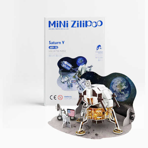 DIY 3D Saturn V Paper Model | Shopee Malaysia
