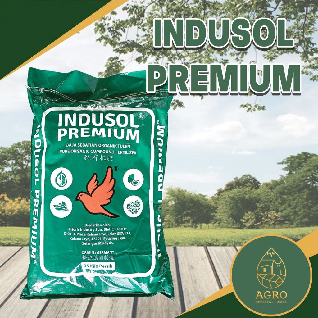 (1kg) REPACK INDUSOL PREMIUM PURE ORGANIC COMPOUND FERTILIZER (INDUSOL ...