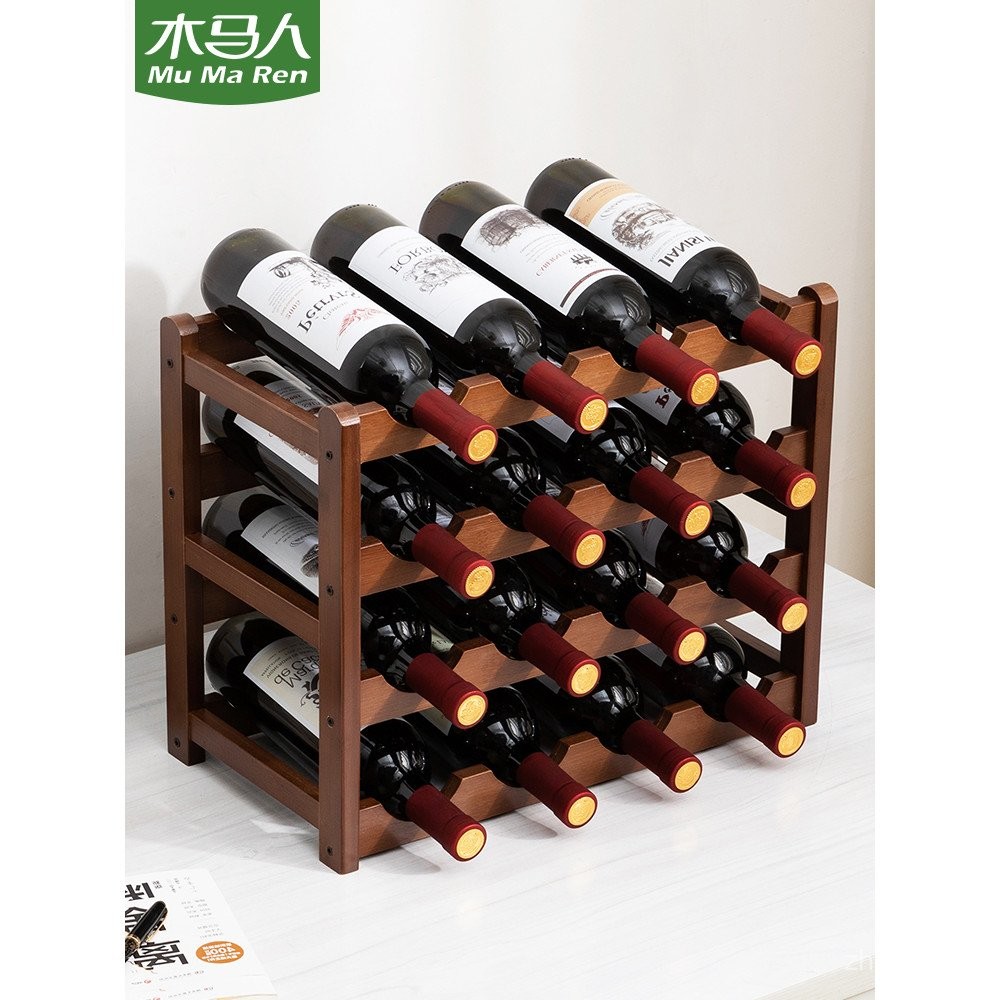 Rak Penyimpanan Wain Merah Peti Sejuk Pemegang Botol Honeycomb Rak ...