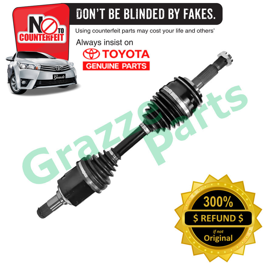 (1pc) Toyota Original Drive Shaft ( Left = Right ) 43430-0K022 Hilux ...
