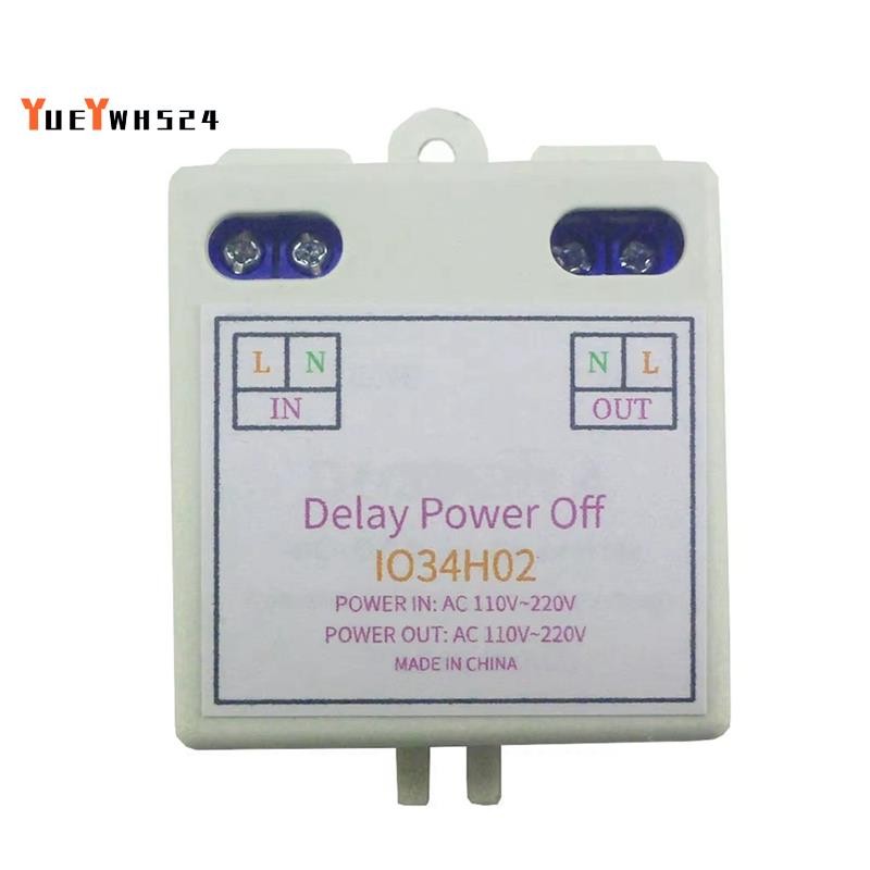 AC 120V 220V Time Delay Relay Power on Delay OFF Switch 1-480Min ...