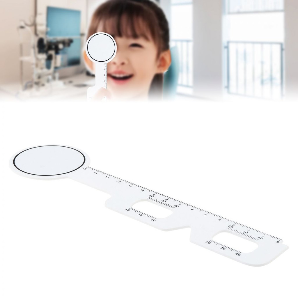 Handheld Pupillary Distance Ruler with Eye Cover for Near Vision Test ...