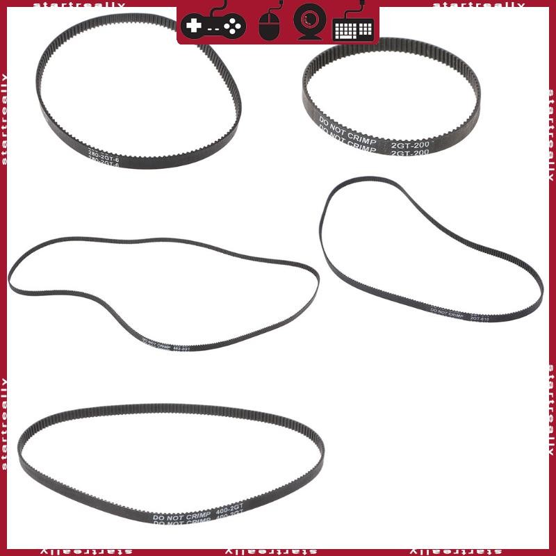 STA Closed Loop Rubber GT2 Timing Belt 200 280 400 610 852mm Width6mm ...