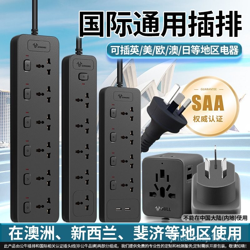 Bull International Universal Socket Australian Conversion Plug ...