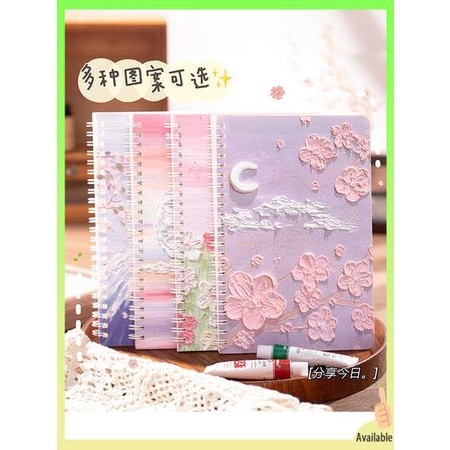 buku nota buku nota cute Buku nota bulatan garis tebal 60 helai buku ...