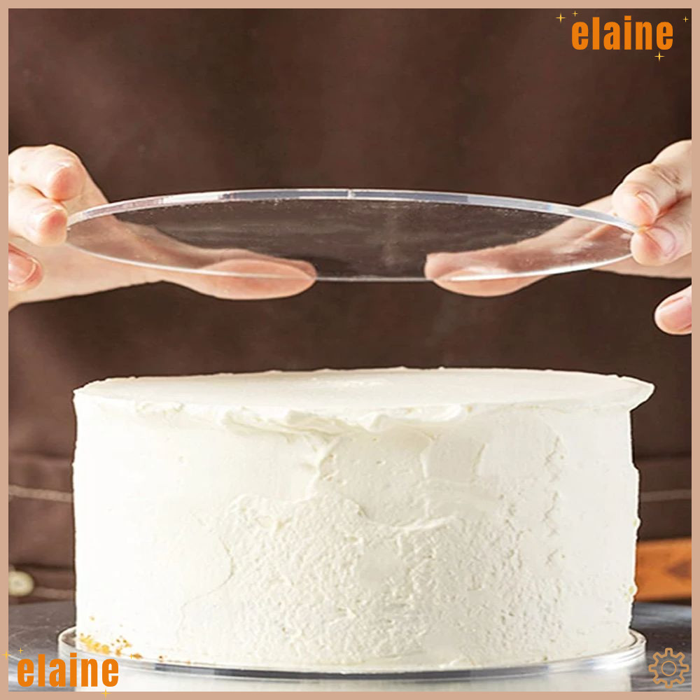 ELAINE2 Cake Disc, Acrylic Cake Base Plate, Useful Blank Reusable ...