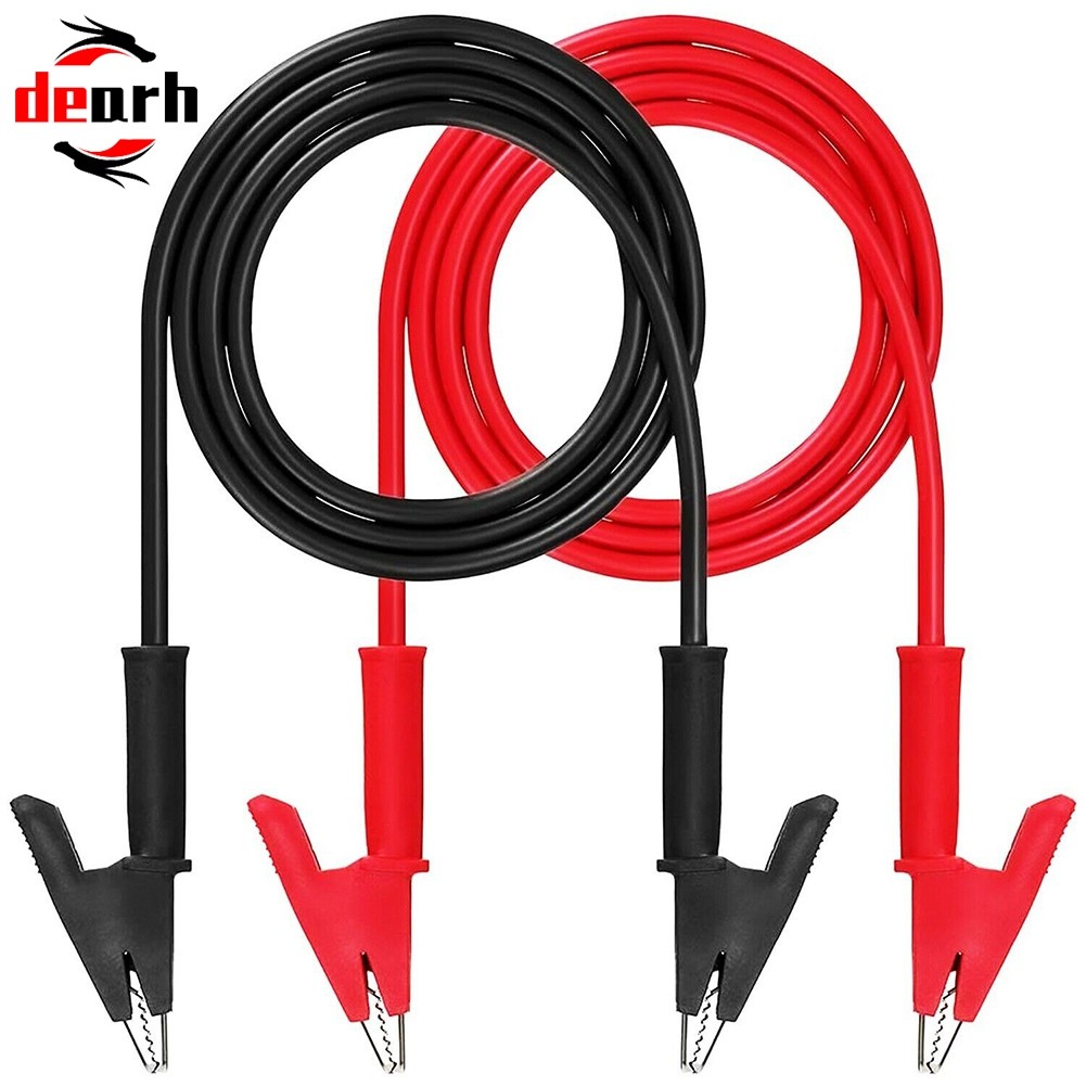For Alligator Clips Electrical Test s Set 15A for Jumper Wires with ...