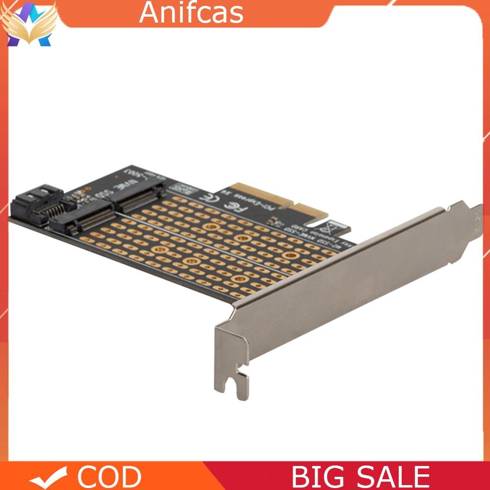 PCIe NVMe SATA M.2 to PCI-Express 3.0 X4 Adapter for B Key Key M2 SSD ...