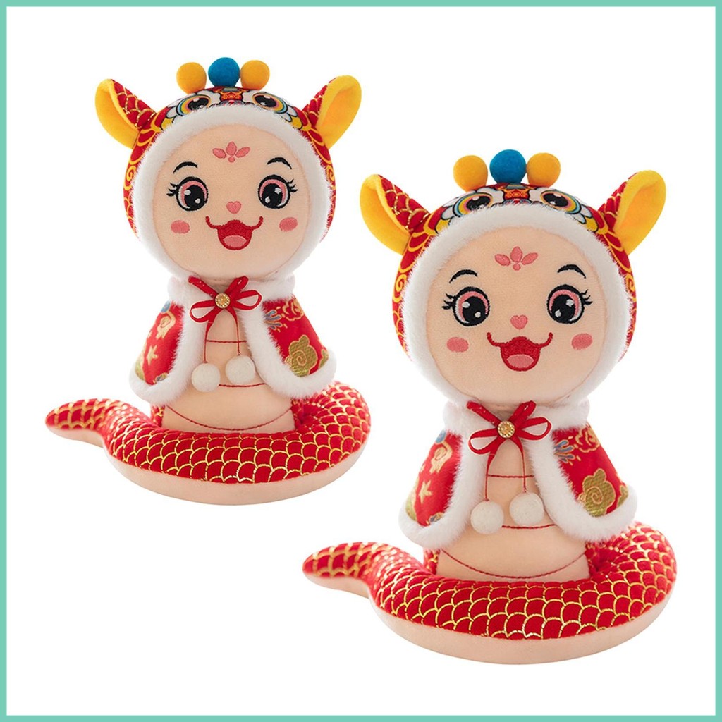 Stuffed Snake Chinese Style Stuffed Animal Toy Chinese New Year ...