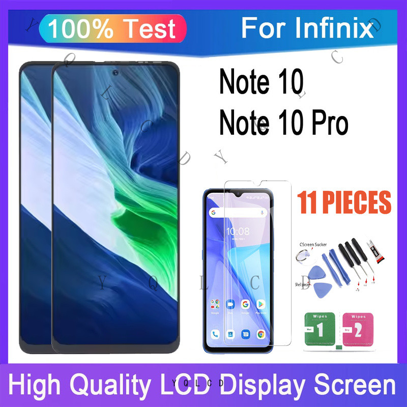 Original Infinix Note 10 Note 10 Pro LCD Display Touch Screen ...