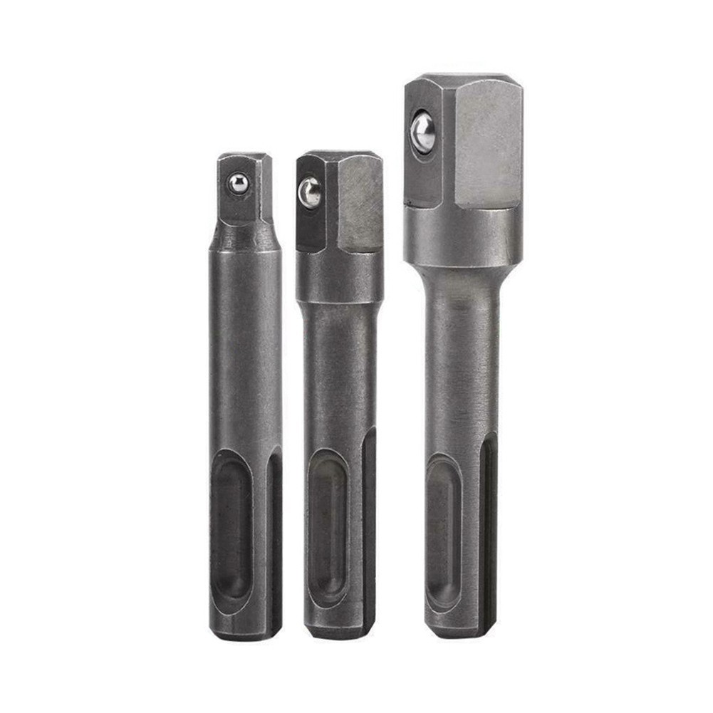 {EXQU}For SDS PLUS Shank Socket Driver Adapter Power Drill Bit Chuck ...