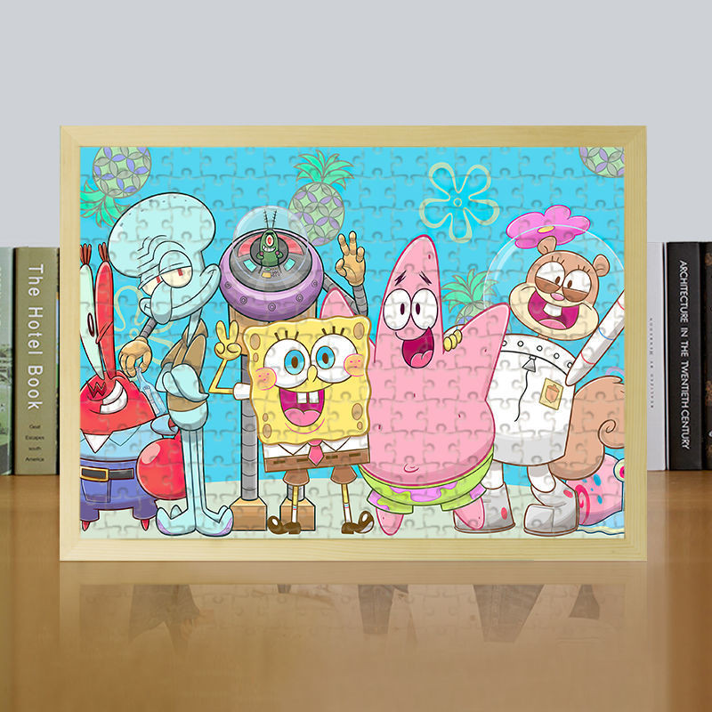 Spongebob SquarePants Puzzle 50 Pieces 70 Pieces 300 Pieces 500 Pieces ...