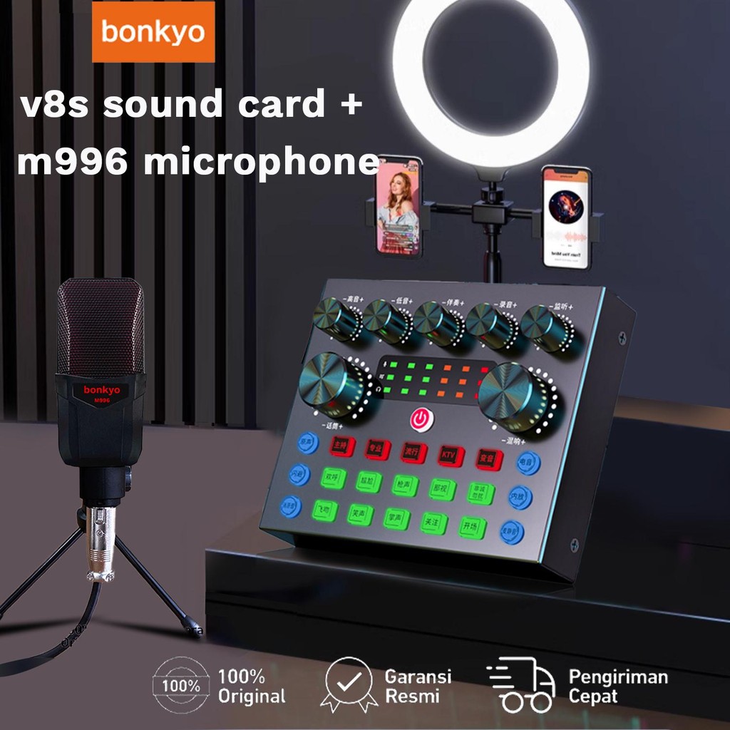 Live Stream Sound Card V8S With Multiple Sound Effect Recording For ...