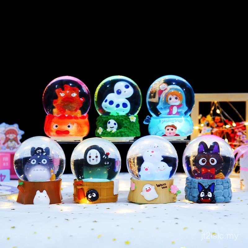 Anime Elf bola kristal Blind Box Periferal kit garaj Doll bilik tidur ...