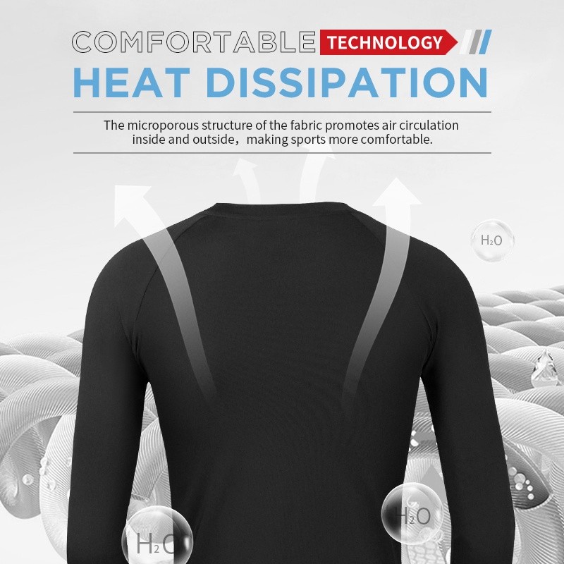 [KD] Men's Motorcycle Riding Lined Thermal Underwear Set Racing Suit ...