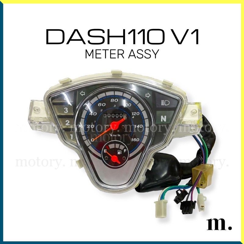 HONDA DASH110 V1 - METER ASSY SPEEDOMETER SET METER WAVE DASH 110 ...