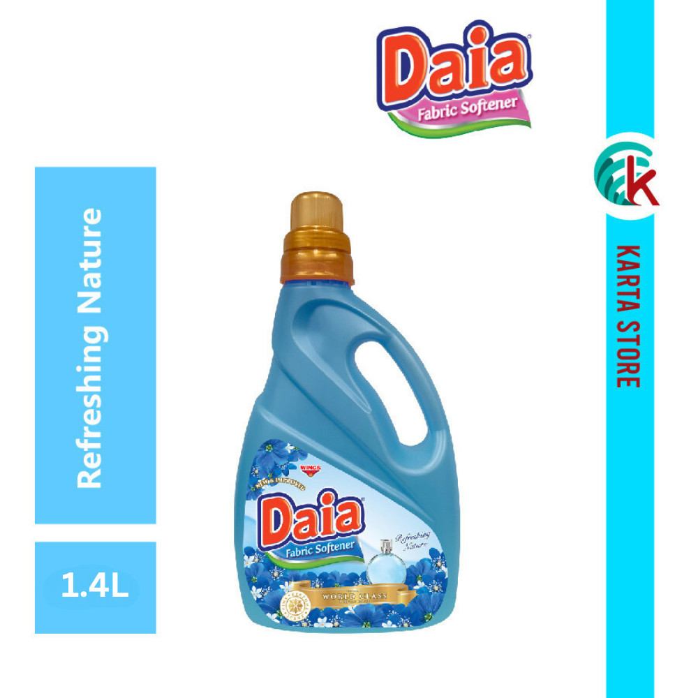 Daia Fabric Softener Refreshing Nature 1.4L Bottle | Shopee Malaysia