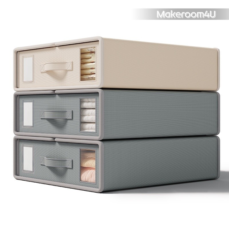 Foldable storage box Bed sheet storage box Bag organizer Storage cube ...