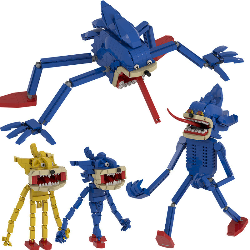 Sonic building blocks SHIN SONIC TAPES variant creative assembly toy ...