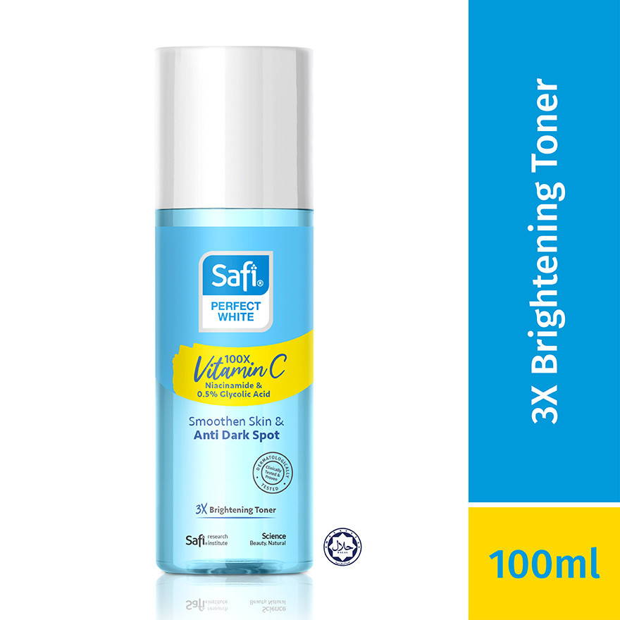 SAFI Perfect White 3X Brightening Toner 100g | Shopee Malaysia