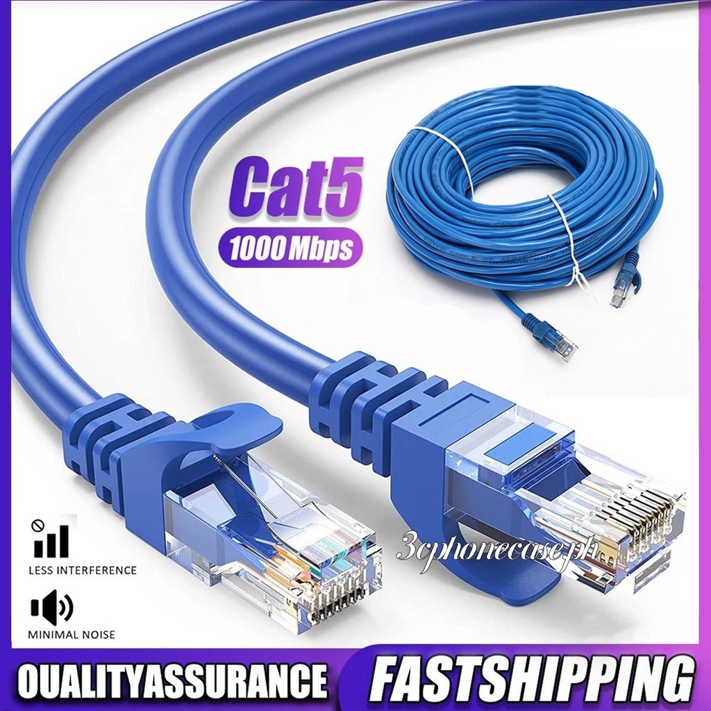 10M CAT5 RJ45 Ethernet Cable 8Pin Connector Internet Network Cable Line Computer Modem Camera TV ...