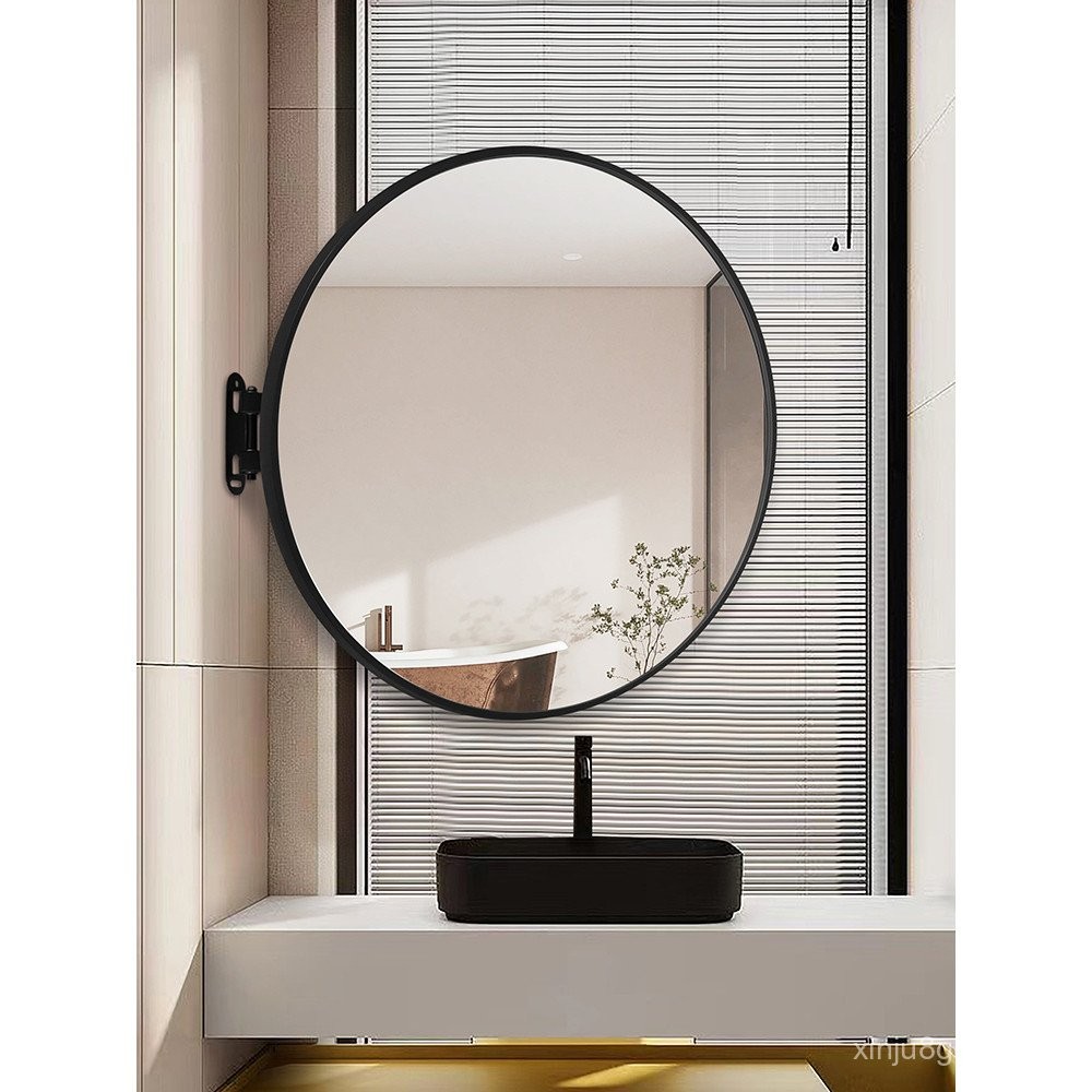 Round Corner Rotatable Retractable Foldable Bathroom Mirror Toilet ...